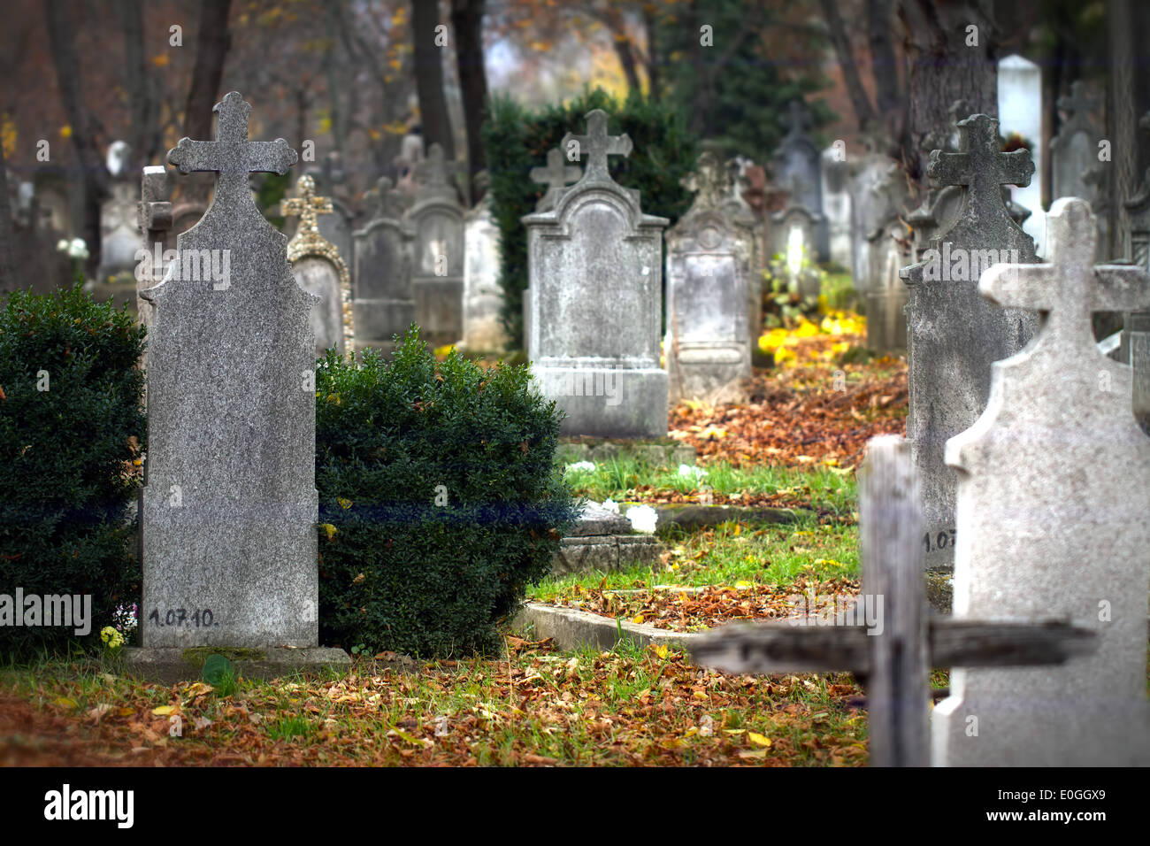 Roman catholic cemetery hi-res stock photography and images - Alamy