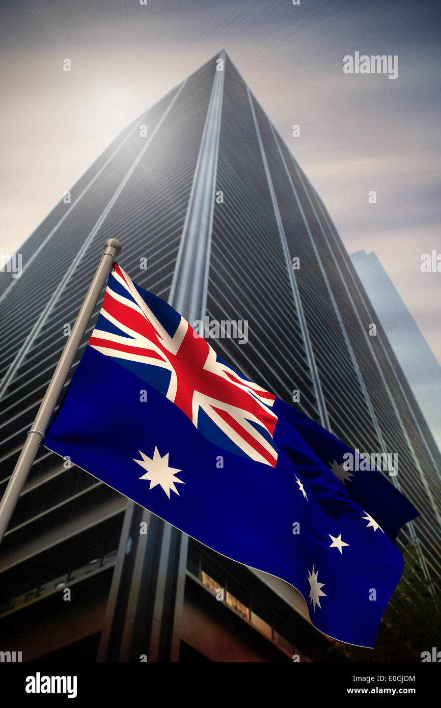 Australia national flag Stock Photo - Alamy