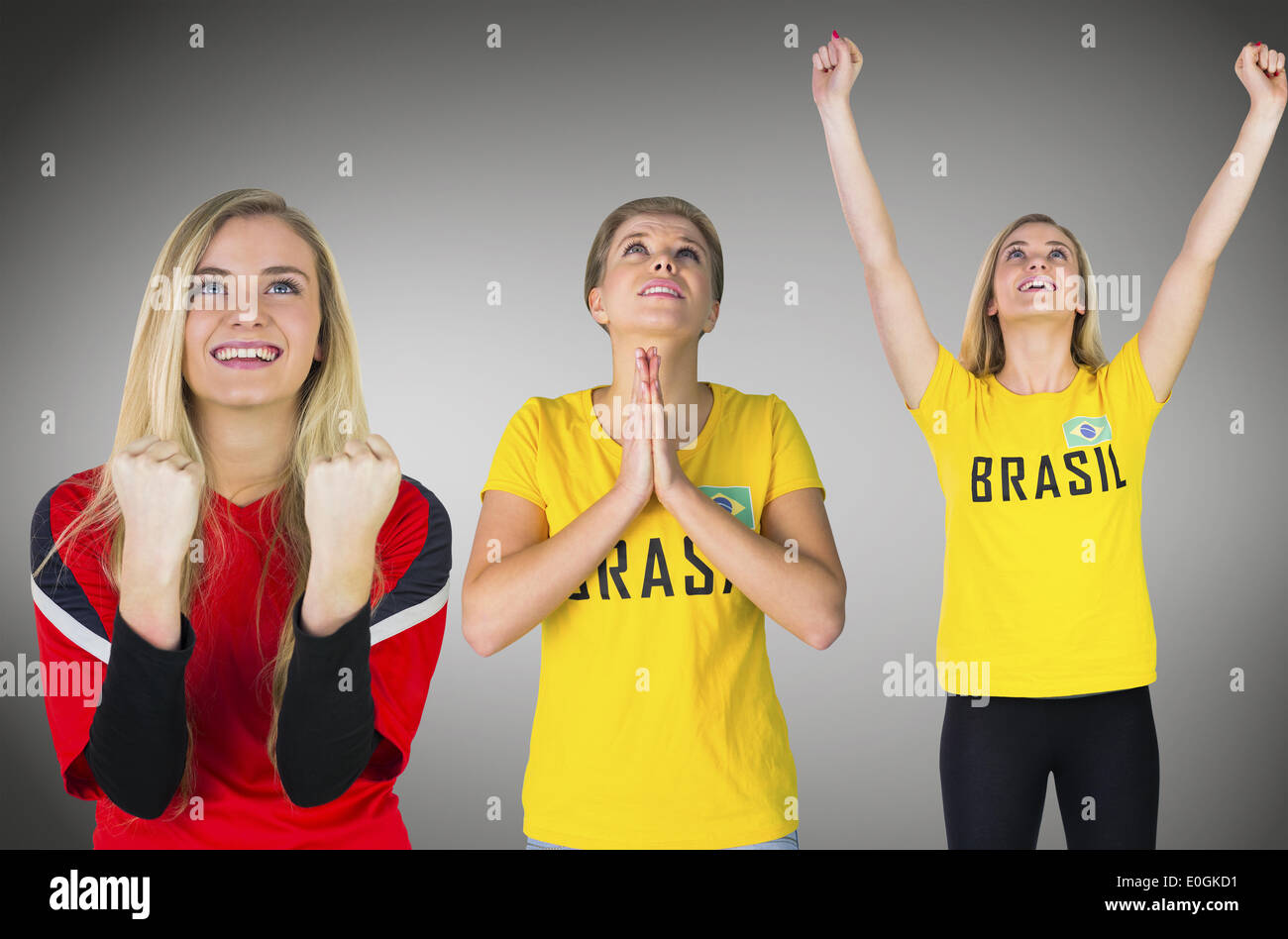 Excited anxious football soccer fans hi-res stock photography and ...