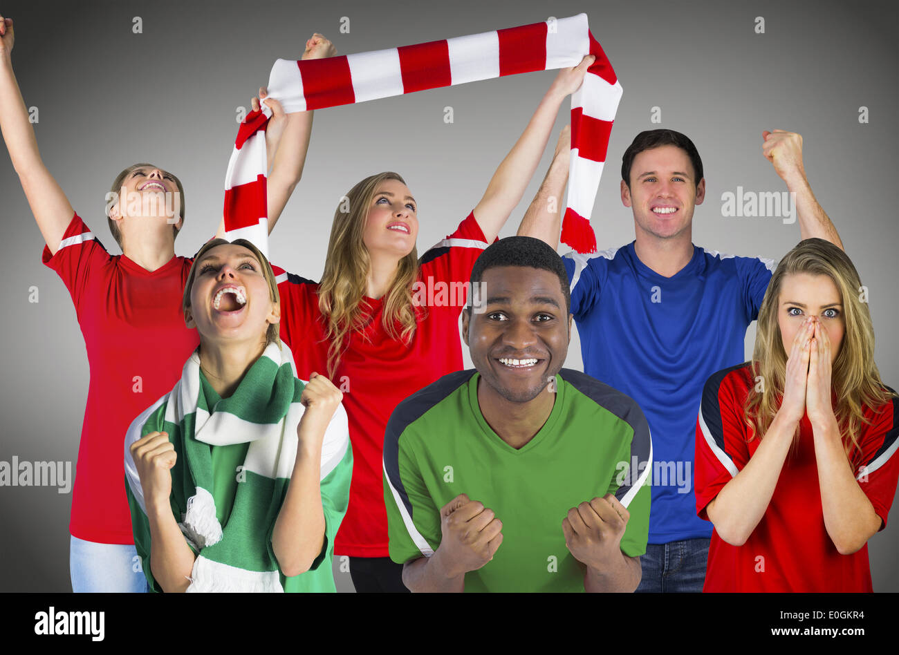 Football nerves excitement hi-res stock photography and images - Alamy