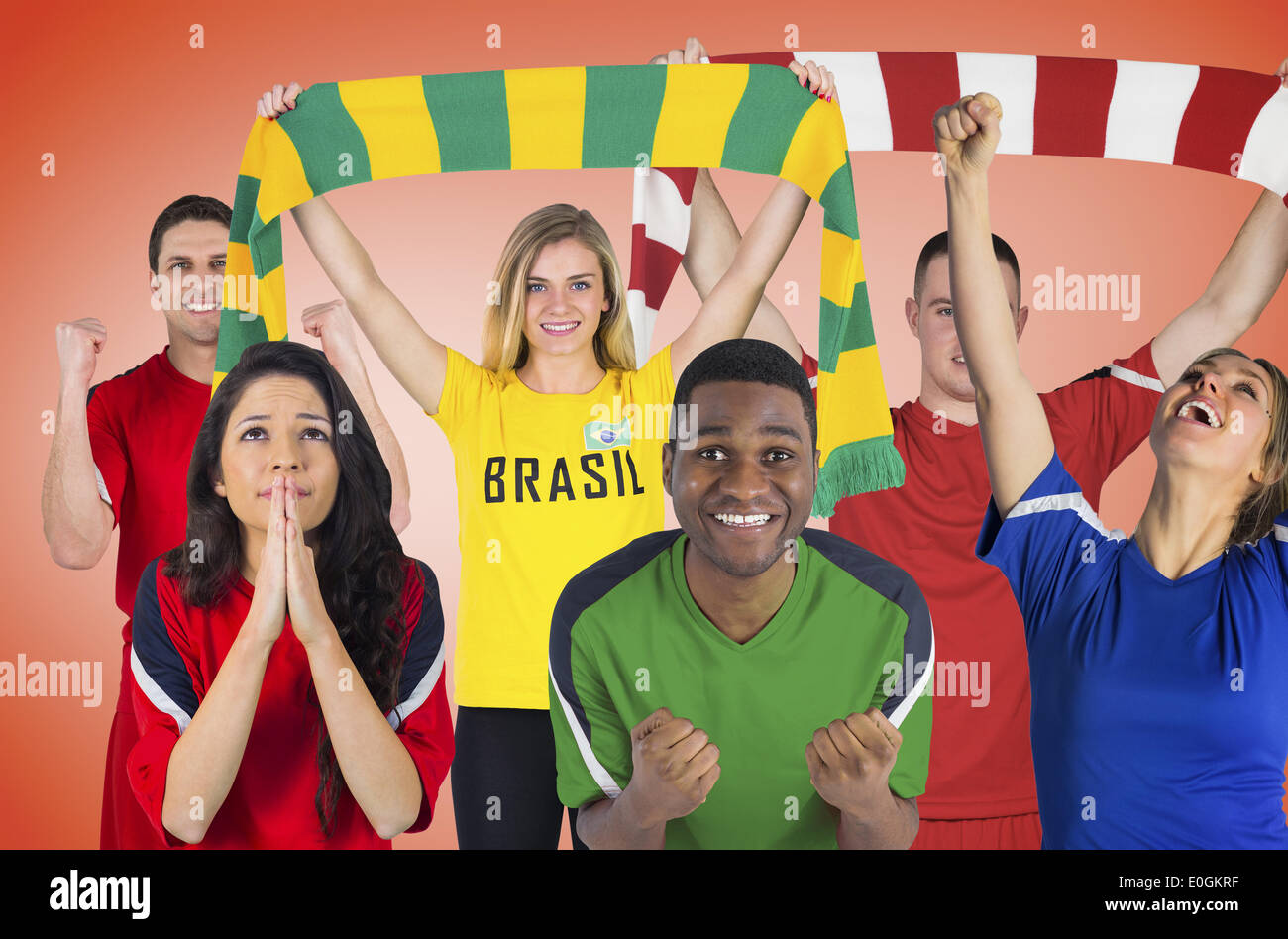 Football player praying hi-res stock photography and images - Alamy