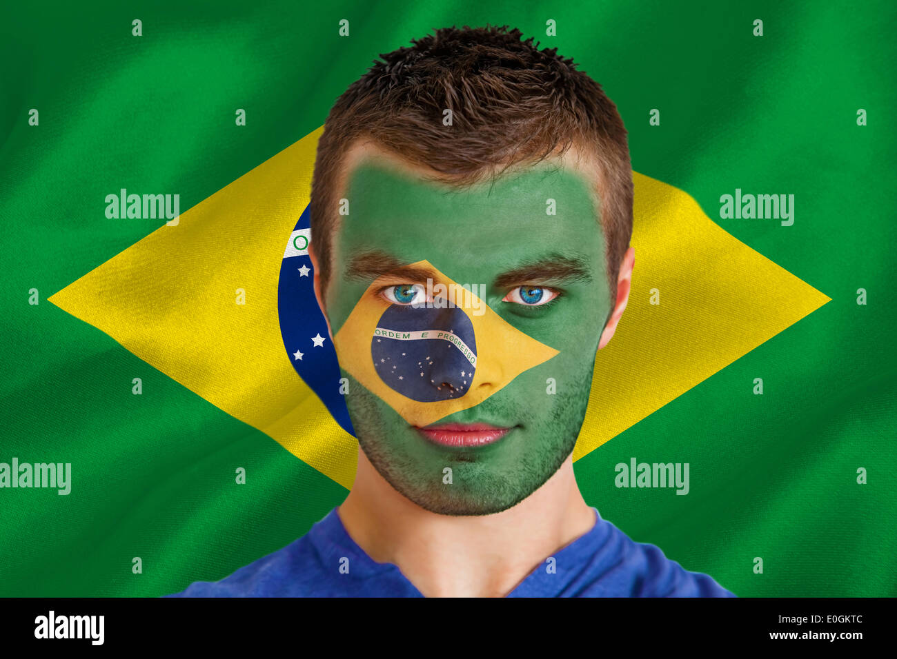 Facepaint brazil hi-res stock photography and images - Alamy