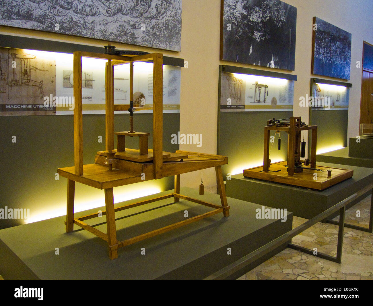 Italy, Milan, Museo della Scienza e della Tecnica, Museum of Science ...