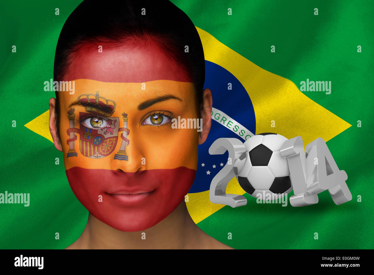 Sport football head shot fan supporter hi-res stock photography and ...