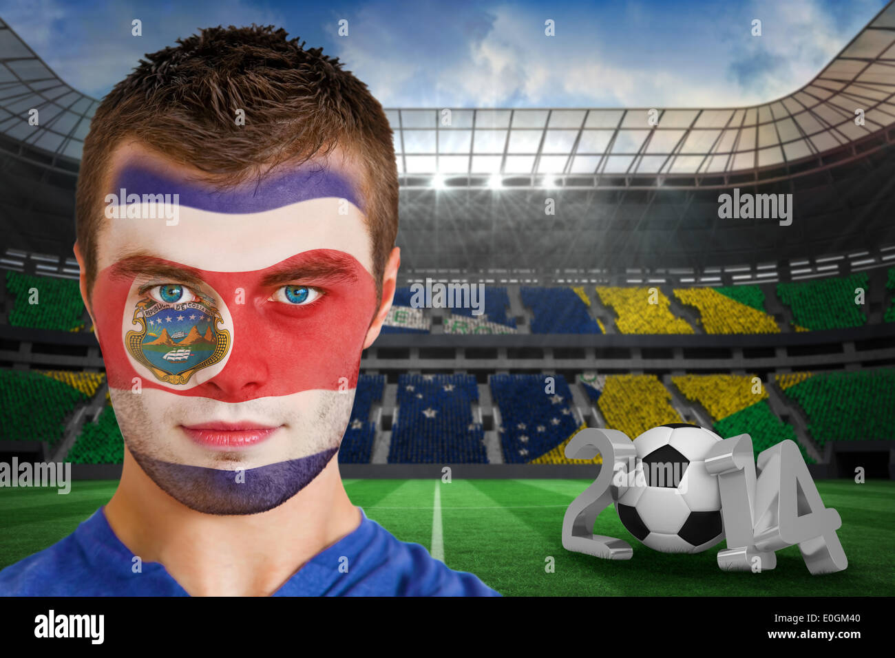 National stadium costa rica fan hi-res stock photography and images - Alamy