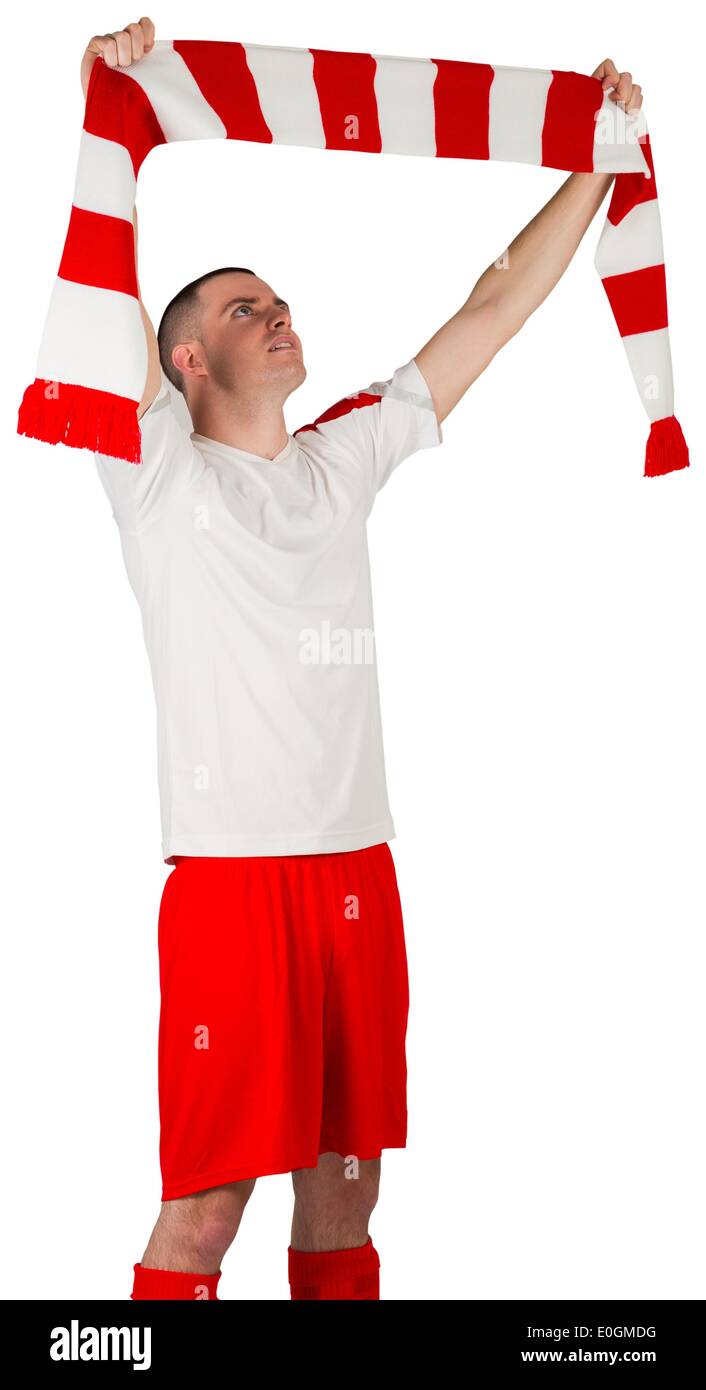 Excited sportsman holding football hi-res stock photography and images ...