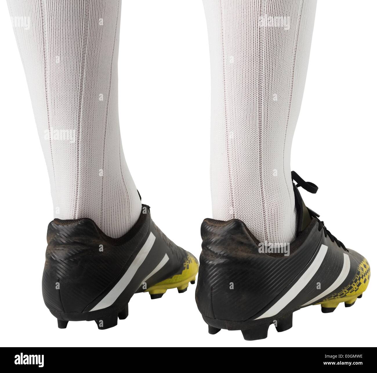 Close up of football boots Stock Photo - Alamy