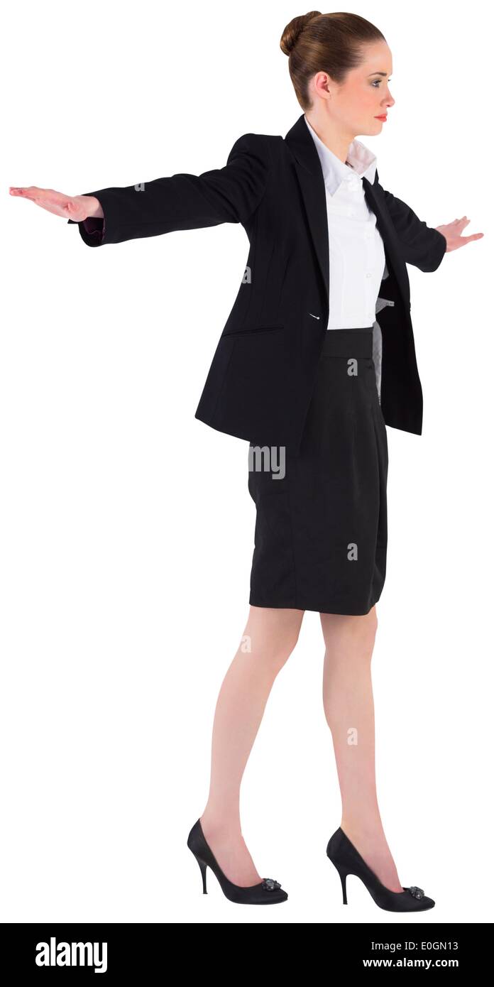 Female balancing act hi-res stock photography and images - Alamy