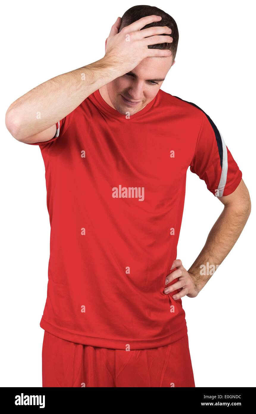 Football looking down disappointed upset hi-res stock photography and ...