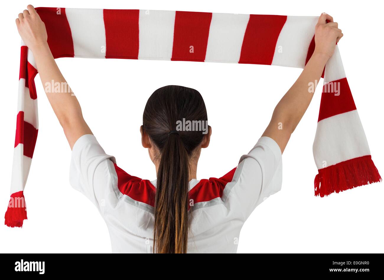 Woman waving fan hi-res stock photography and images - Alamy