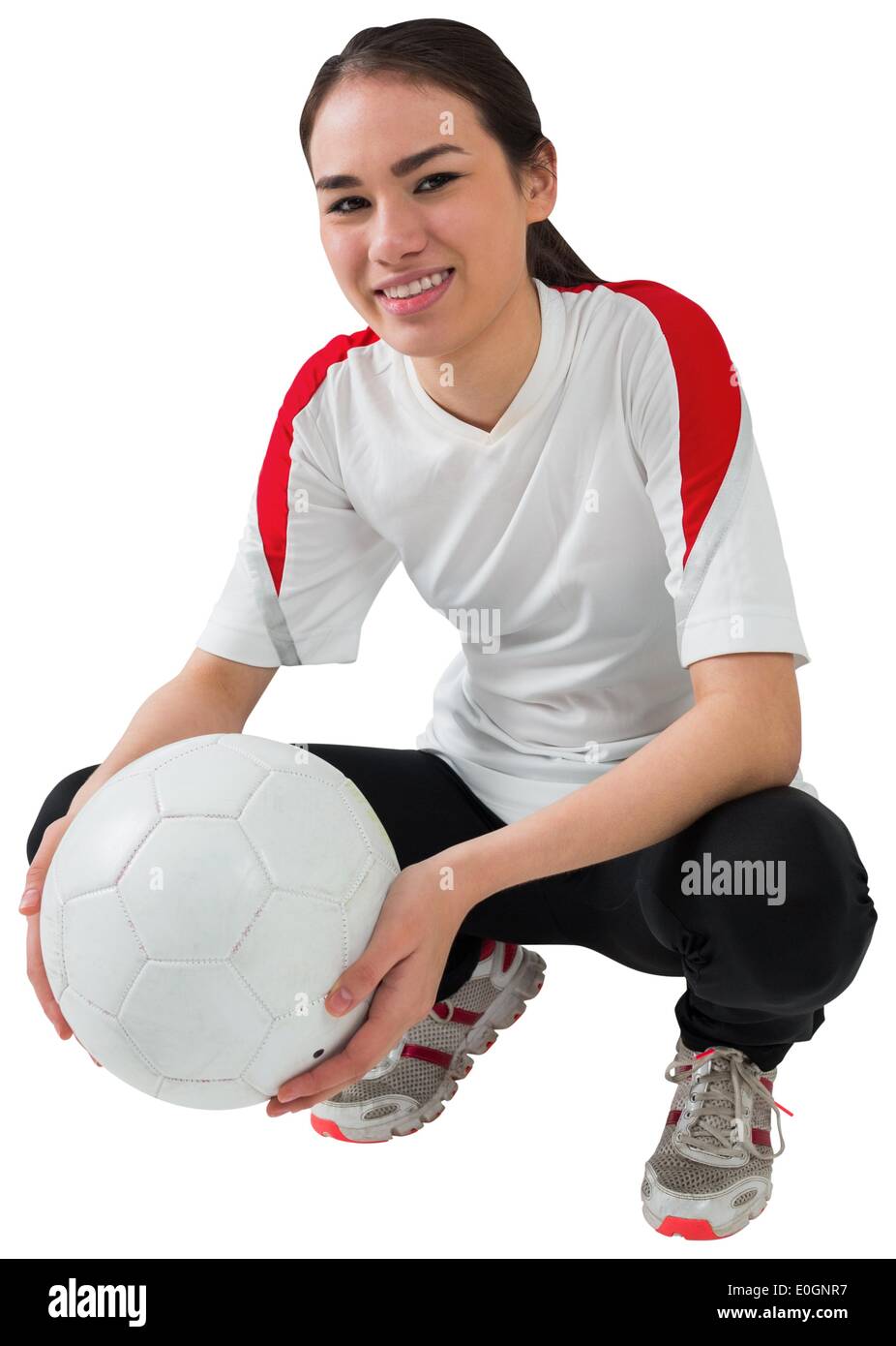 Happy fan soccer ball hi-res stock photography and images - Alamy