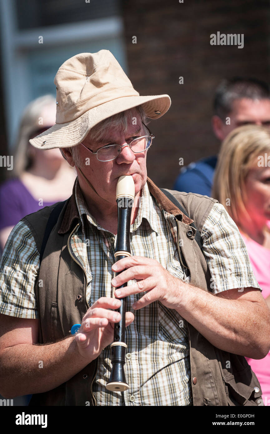 Playing A Recorder High Resolution Stock Photography and Images - Alamy