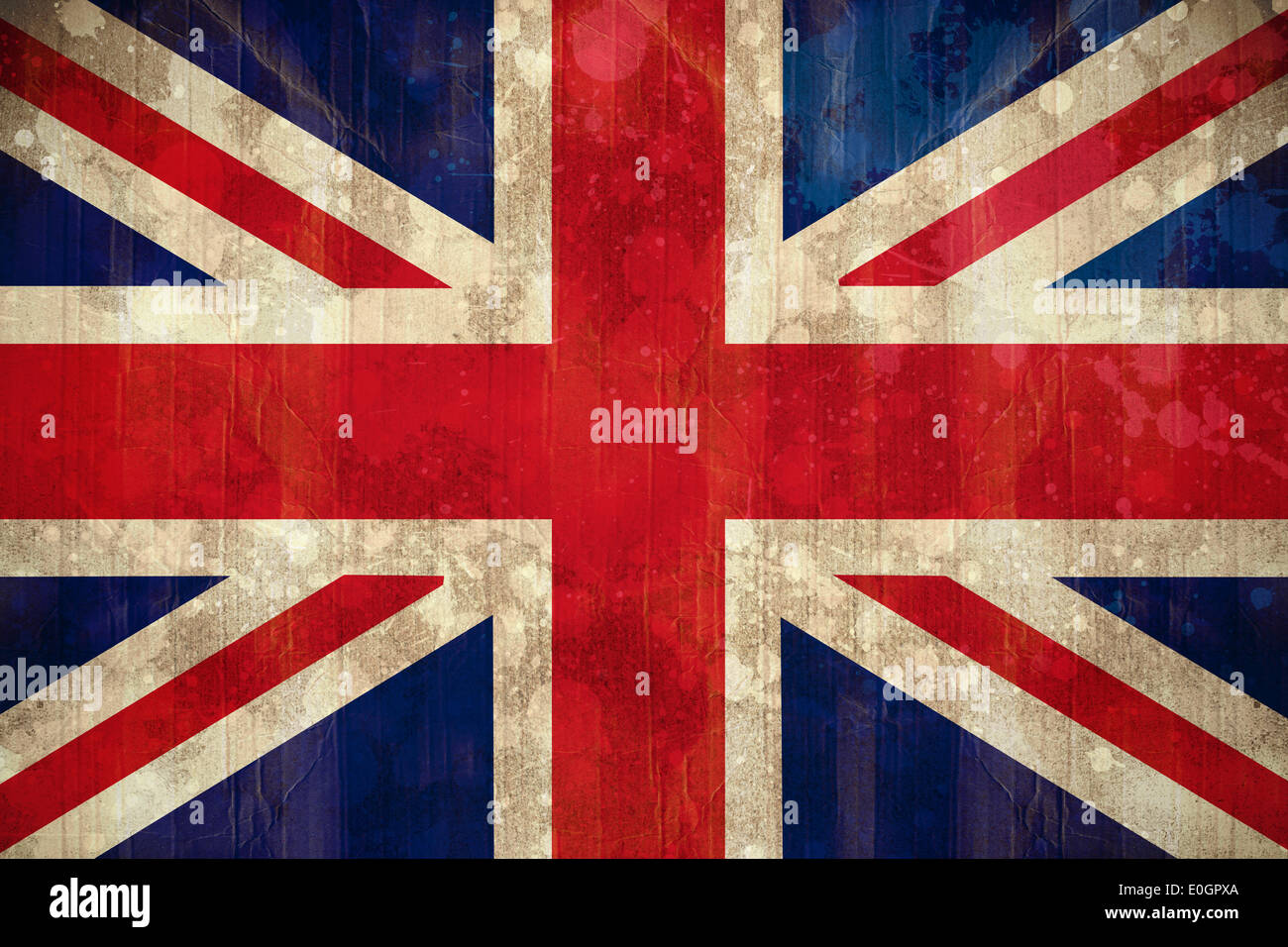 Union Jack Flag Grunge