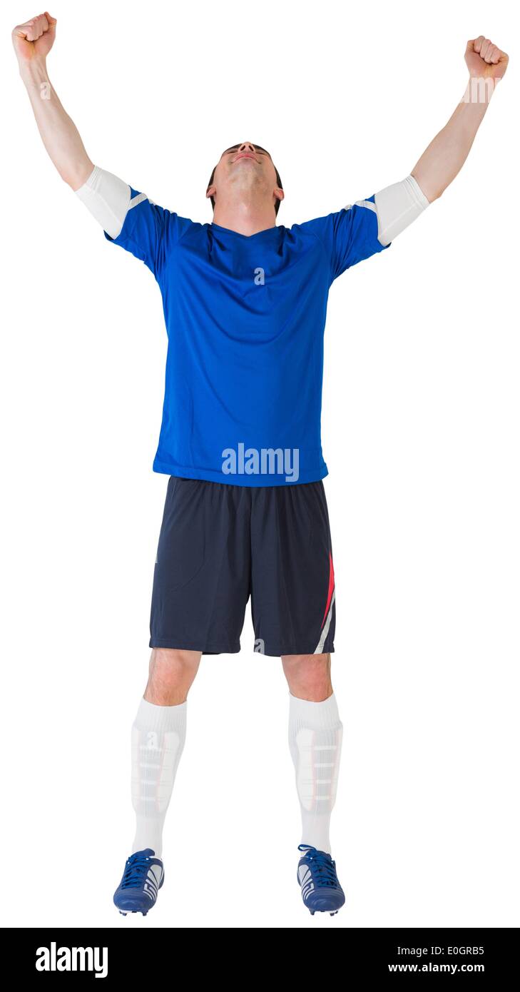 Football player celebrating hi-res stock photography and images - Alamy