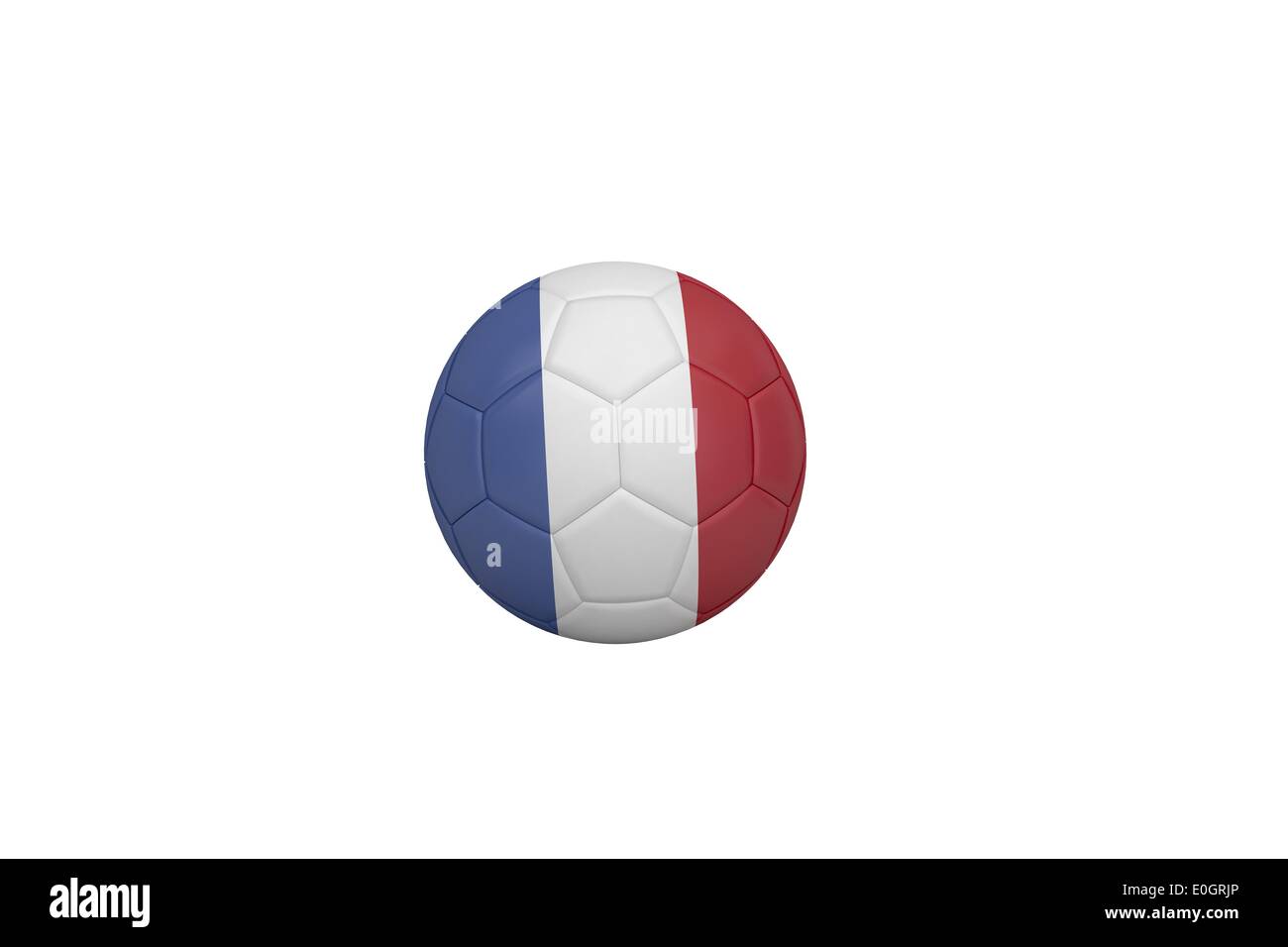Football in france colours Stock Photo - Alamy