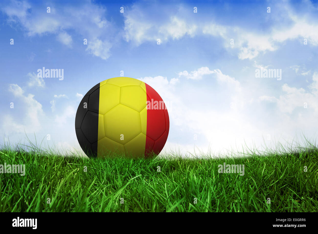 Football in germany colours Stock Photo - Alamy