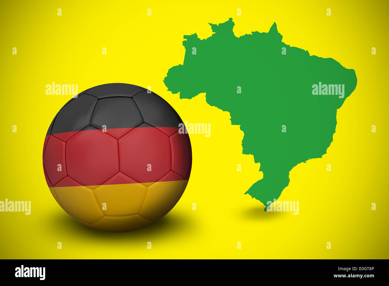 Football in germany colours Stock Photo - Alamy
