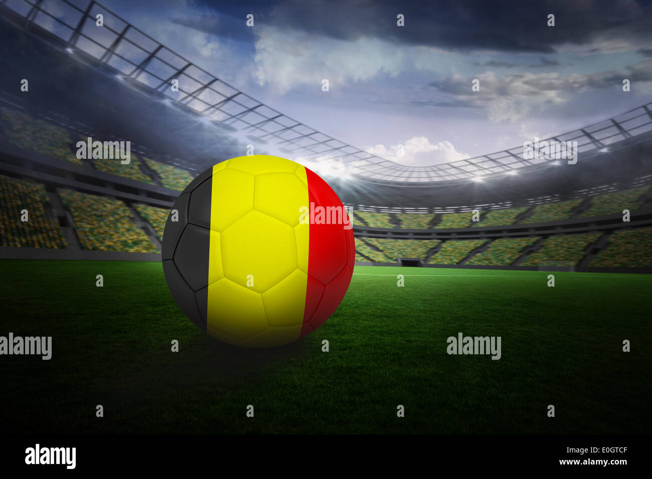 Football in germany colours Stock Photo - Alamy