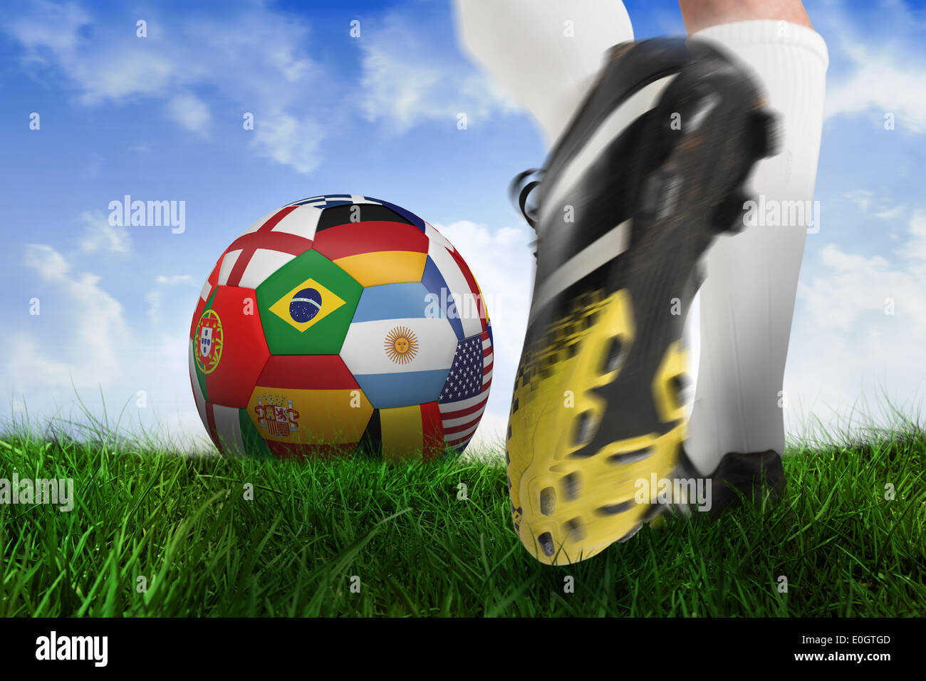 Soccer boots back hi-res stock photography and images - Alamy