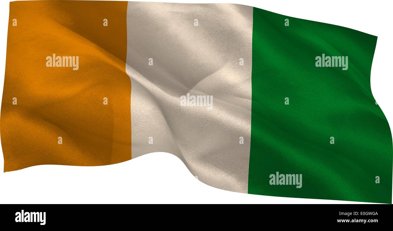 Ivory coast flag hi-res stock photography and images - Alamy