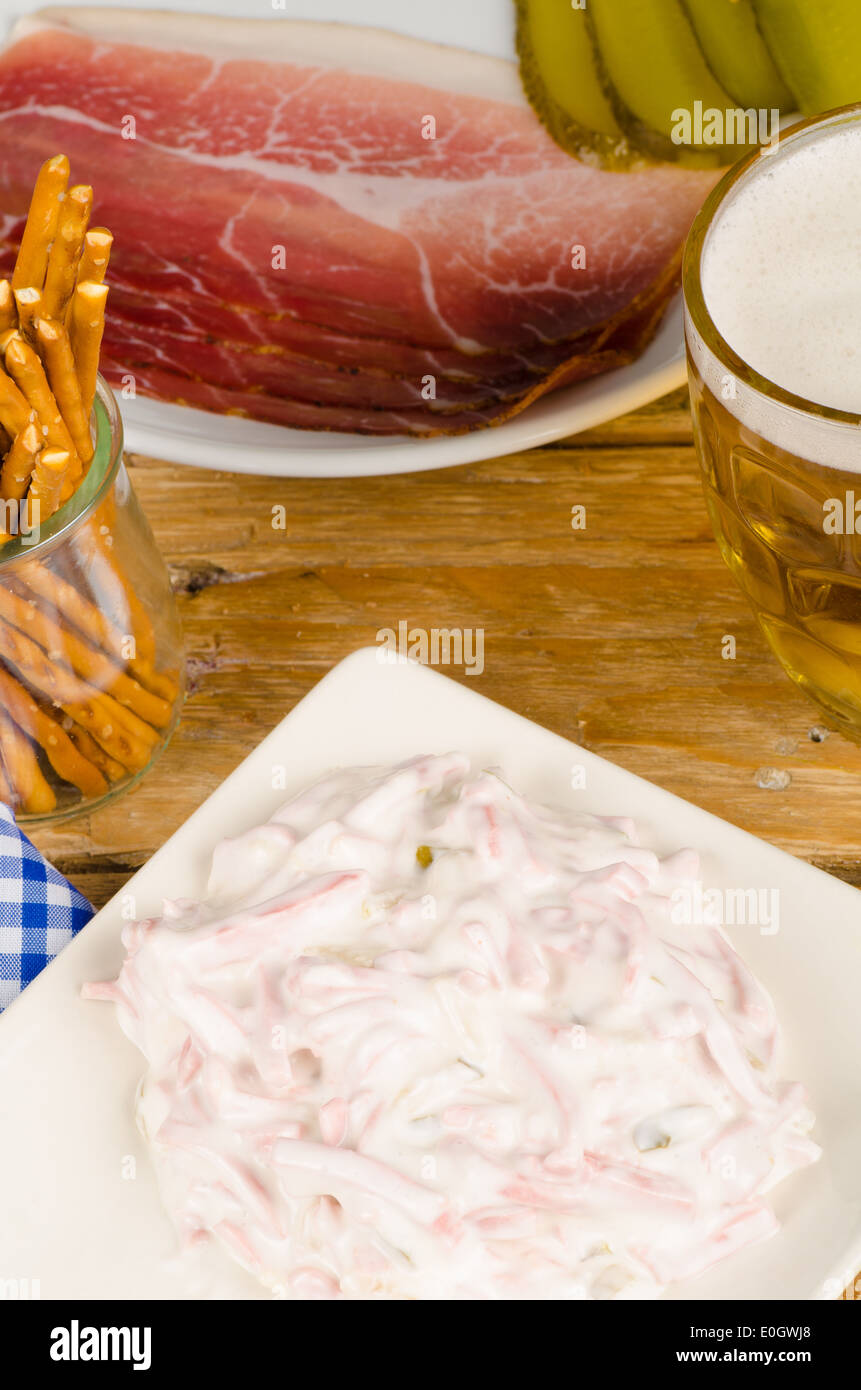 German snacks hi-res stock photography and images - Alamy