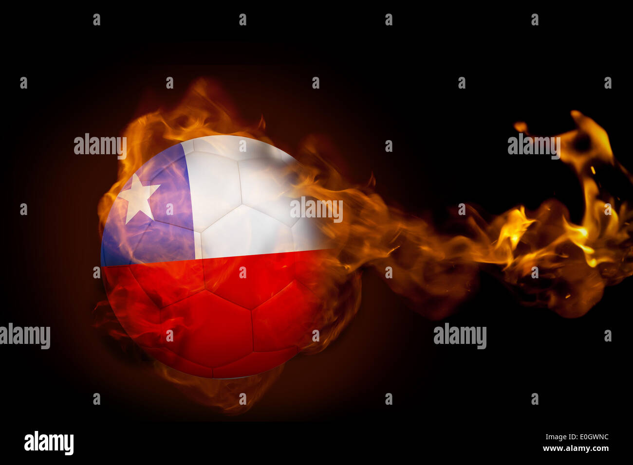 Fire surrounding chile ball Stock Photo - Alamy
