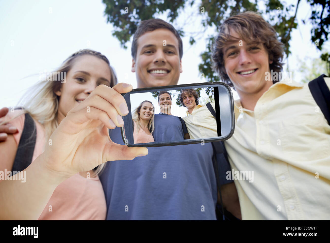 Man holding out hand camera hi-res stock photography and images - Alamy