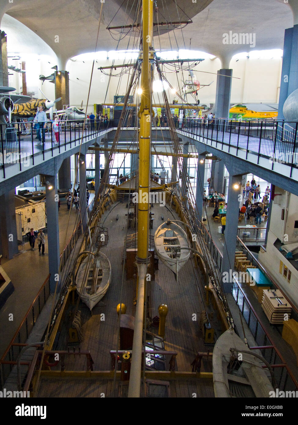 Italy, Milan, Museo della Scienza e della Tecnica, Museum of Science ...