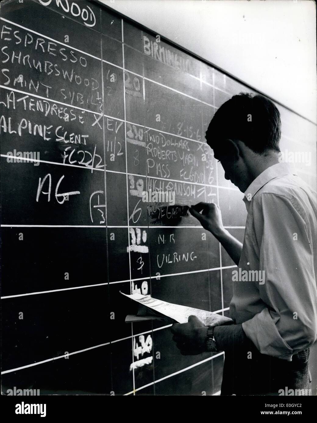 Bookmakers board High Resolution Stock Photography and Images - Alamy