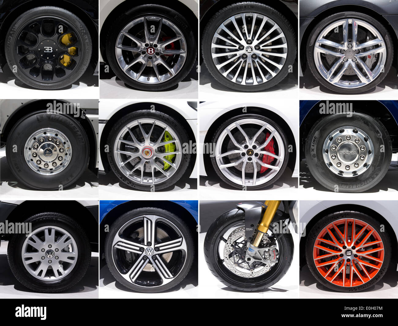 Hanover, Germany. 13th May, 2014. COMBO - A composite photo shows the ...