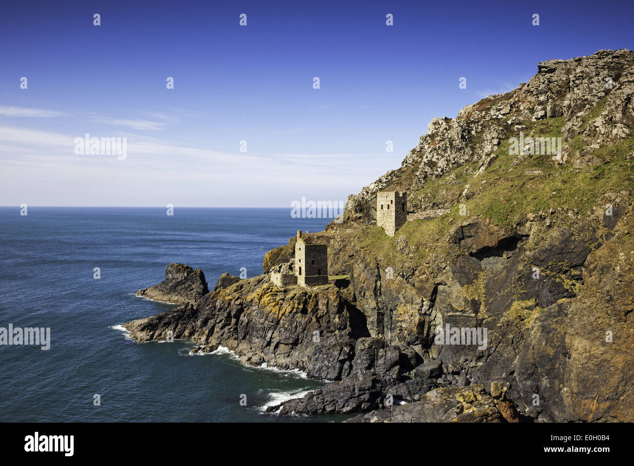 South West Coast Path, Cape Cornwall to Botallack Stock Photo - Alamy
