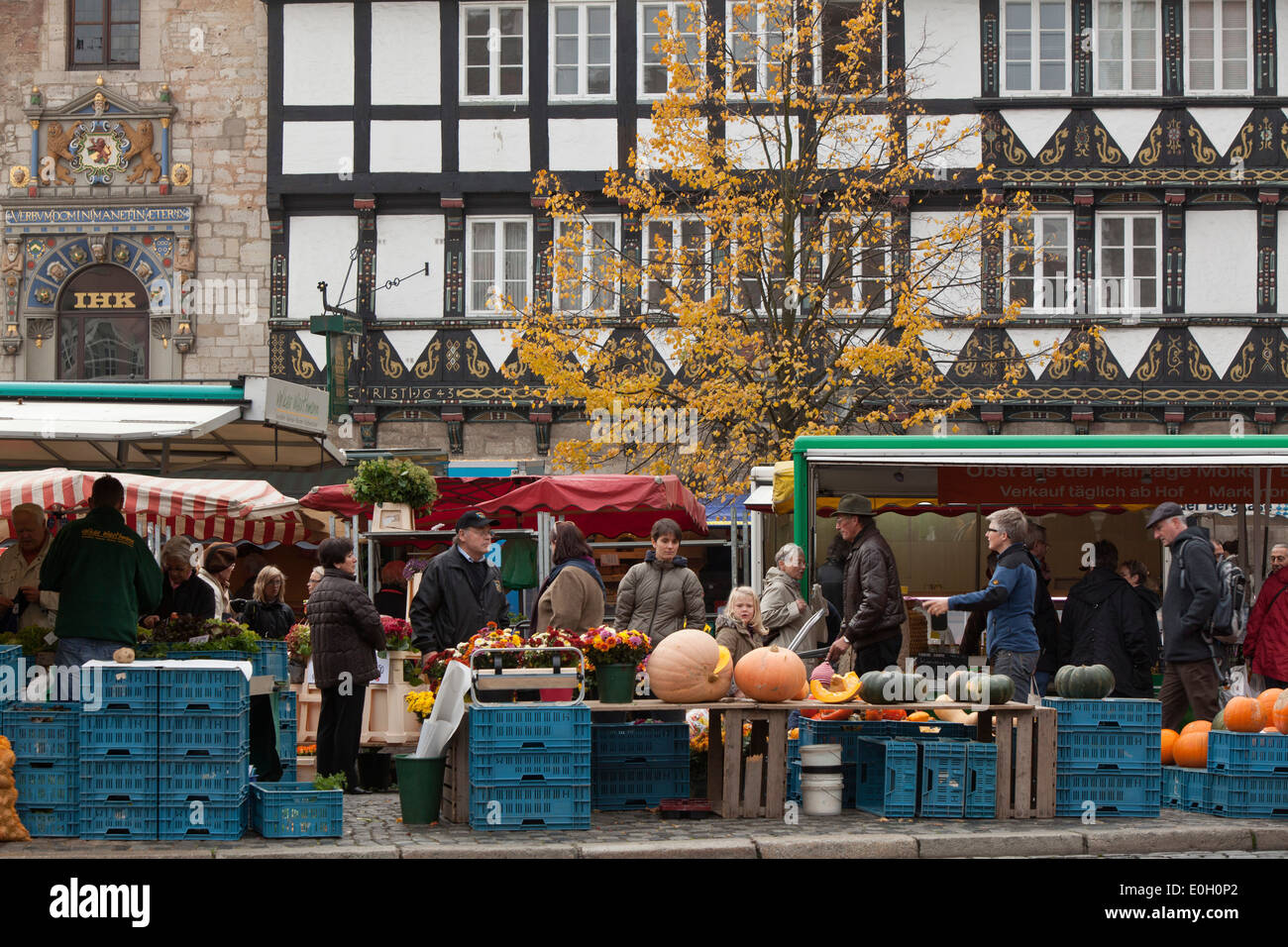 Half Timbered Building In Medieval Town Stock Photos & Half Timbered ...