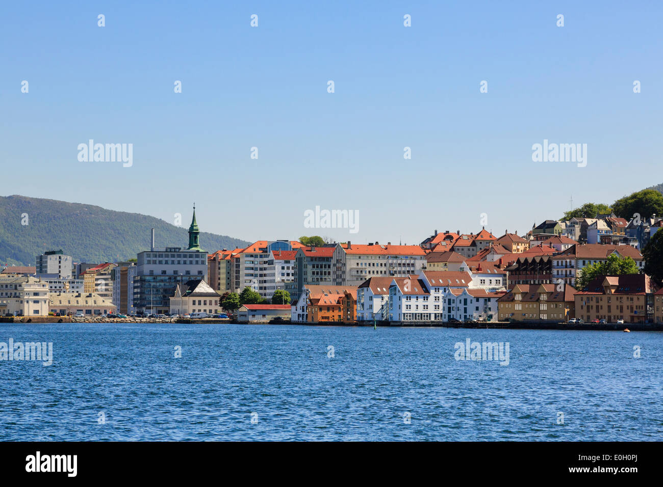 Bergen harbour buildings hi-res stock photography and images - Alamy