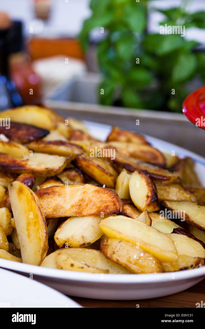 French fries plate hi-res stock photography and images - Alamy