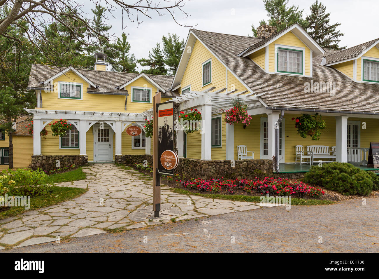 The Moorside summer home at the McKenzie King estate in Gatineau Park ...