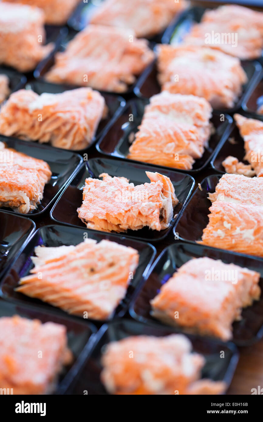 Small meat and seafood appetizers hi-res stock photography and images ...