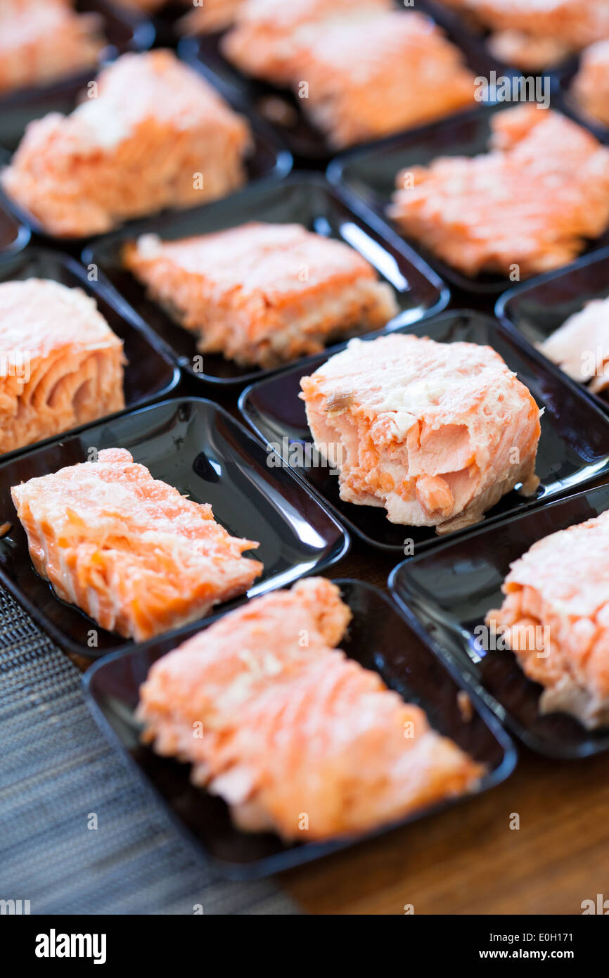 Small meat and seafood appetizers hi-res stock photography and images ...