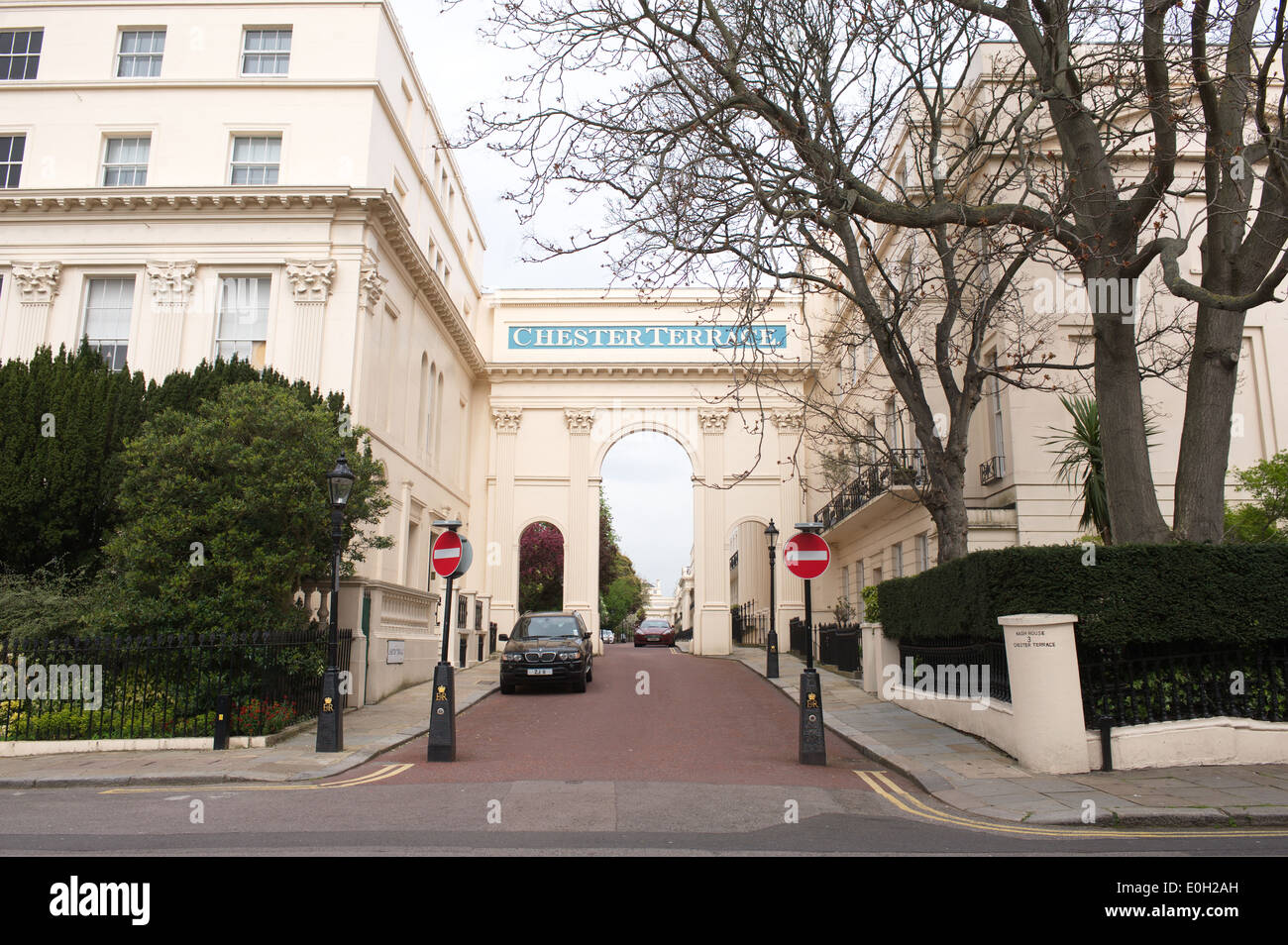 Chester Terrace is one of the neo-classical terraces in Regent's Park ...