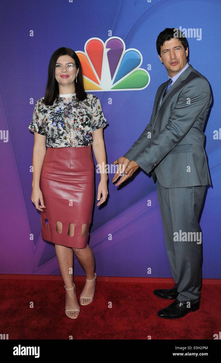 New York, NY, USA. 12th May, 2014. Casey Wilson, Ken Marino at arrivals ...