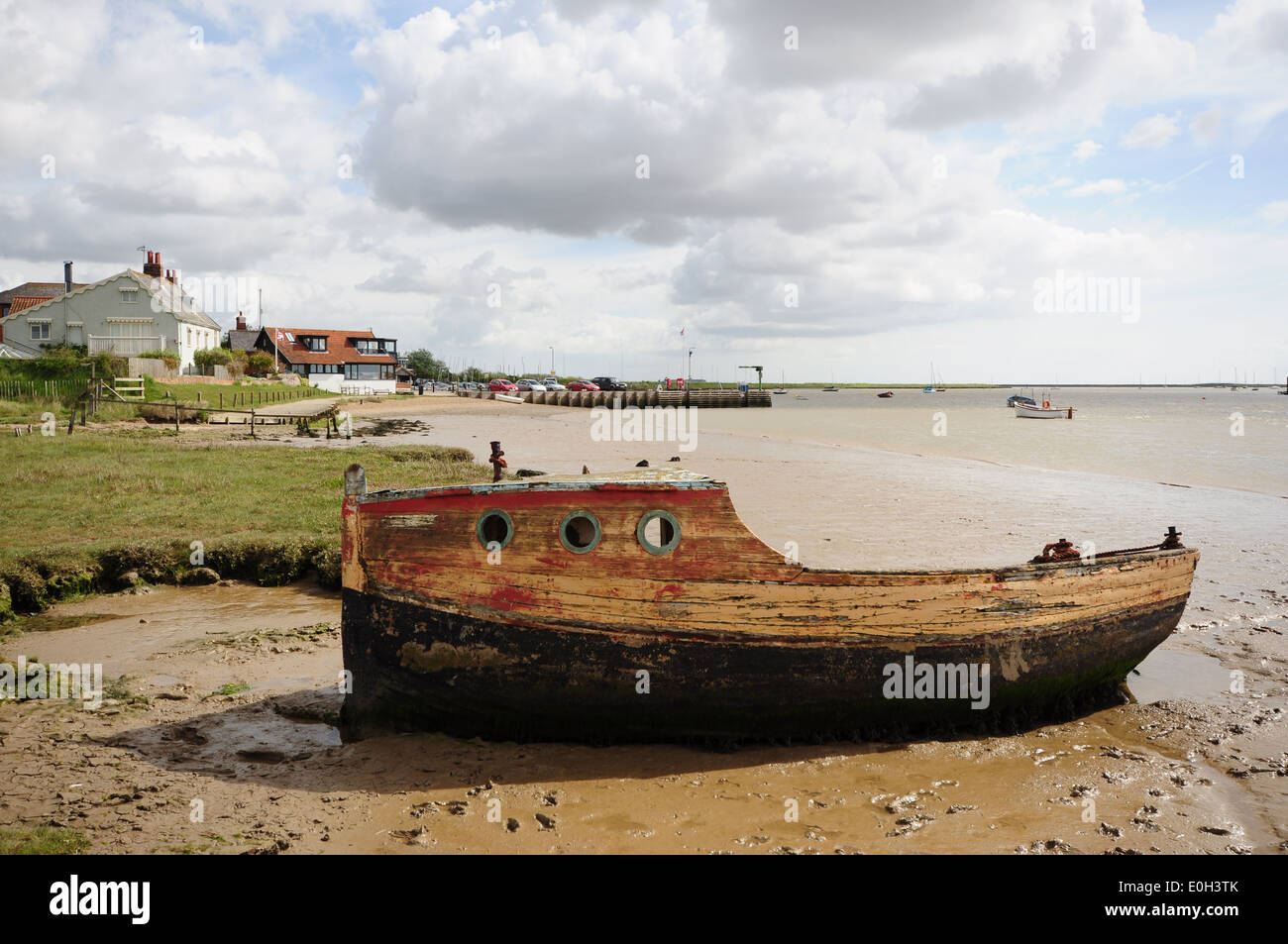 Orford quay Suffolk Stock Photo - Alamy