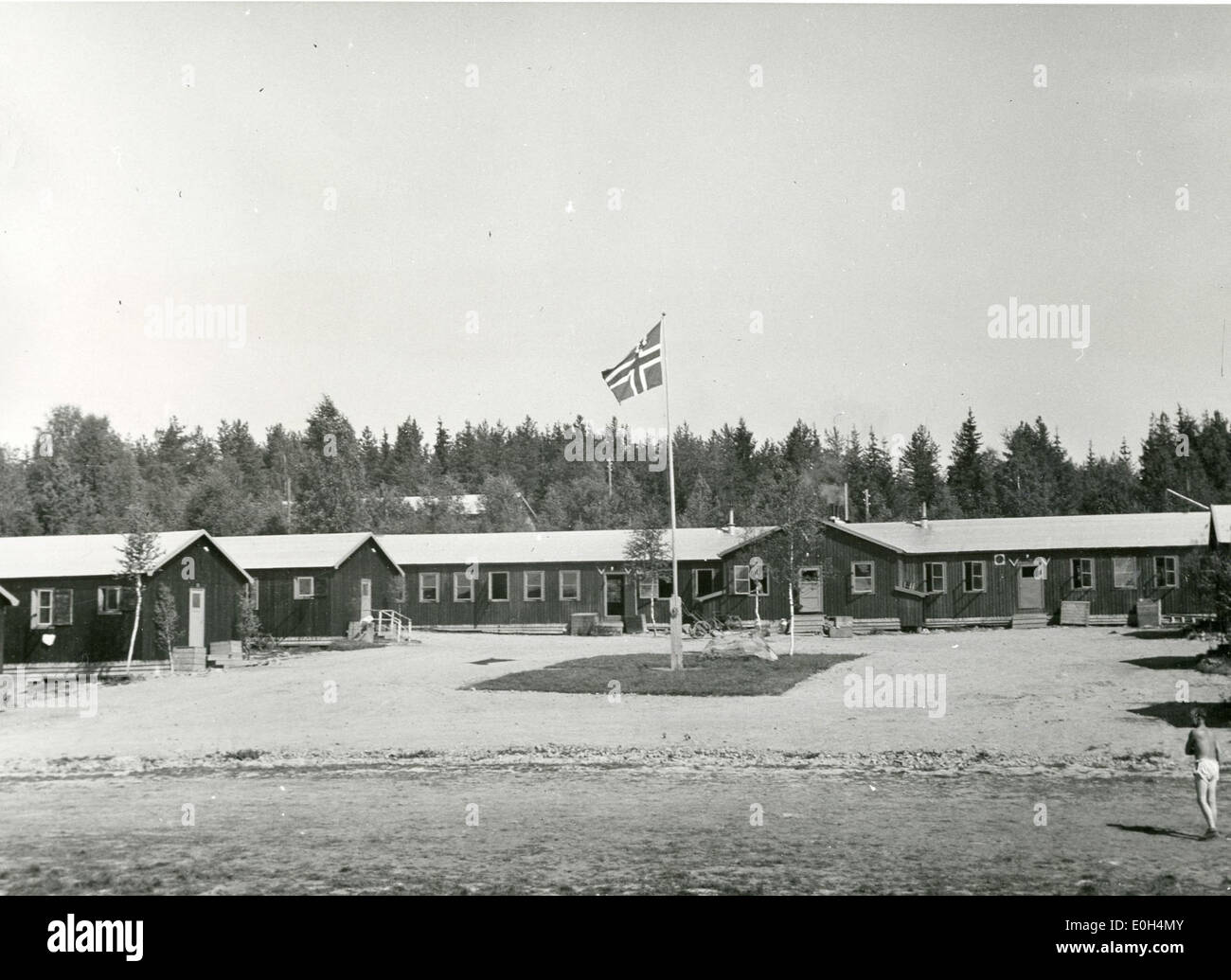 This image documents the experience of Norwegian refugees during World ...