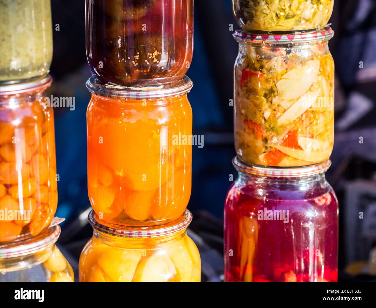 Preserves hi-res stock photography and images - Alamy