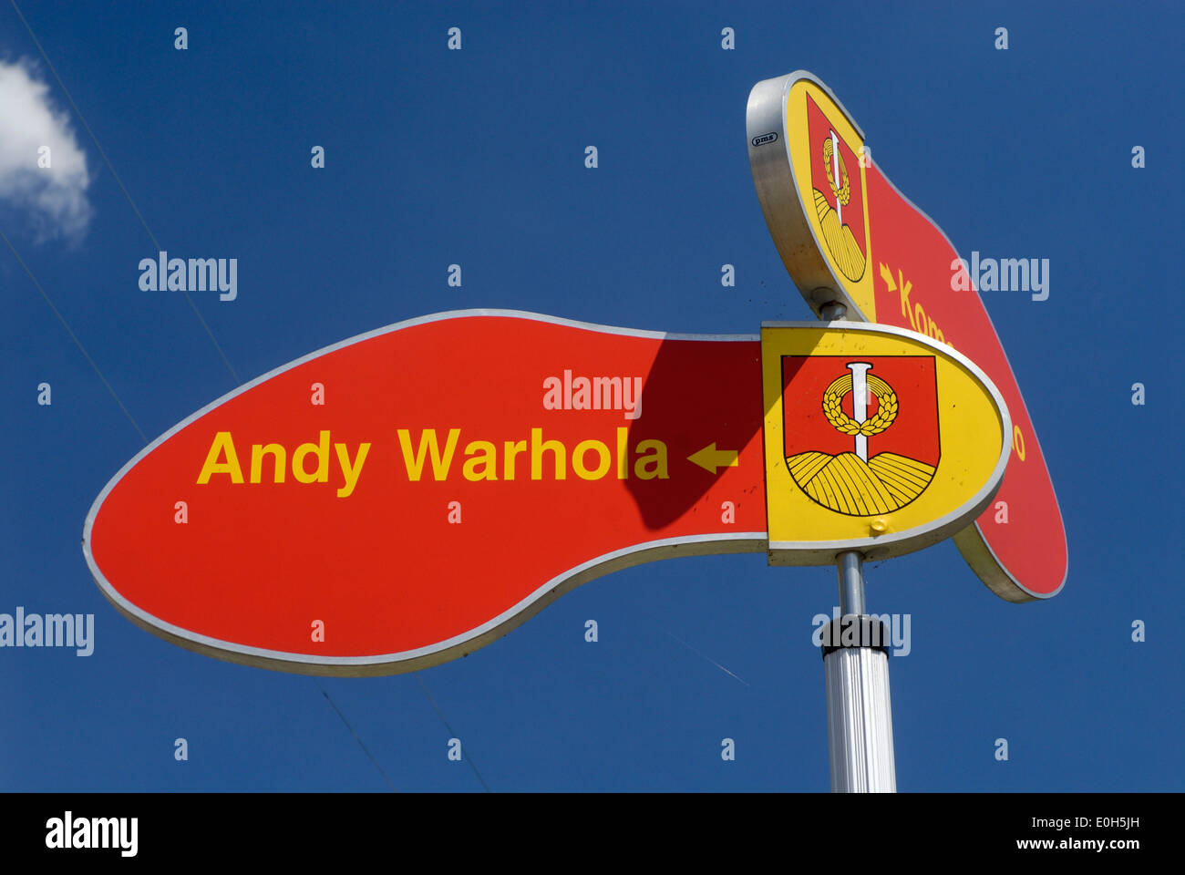 Medzilaborce, Slovakia, hometown of Andy Warhol's (Warhola) family ...