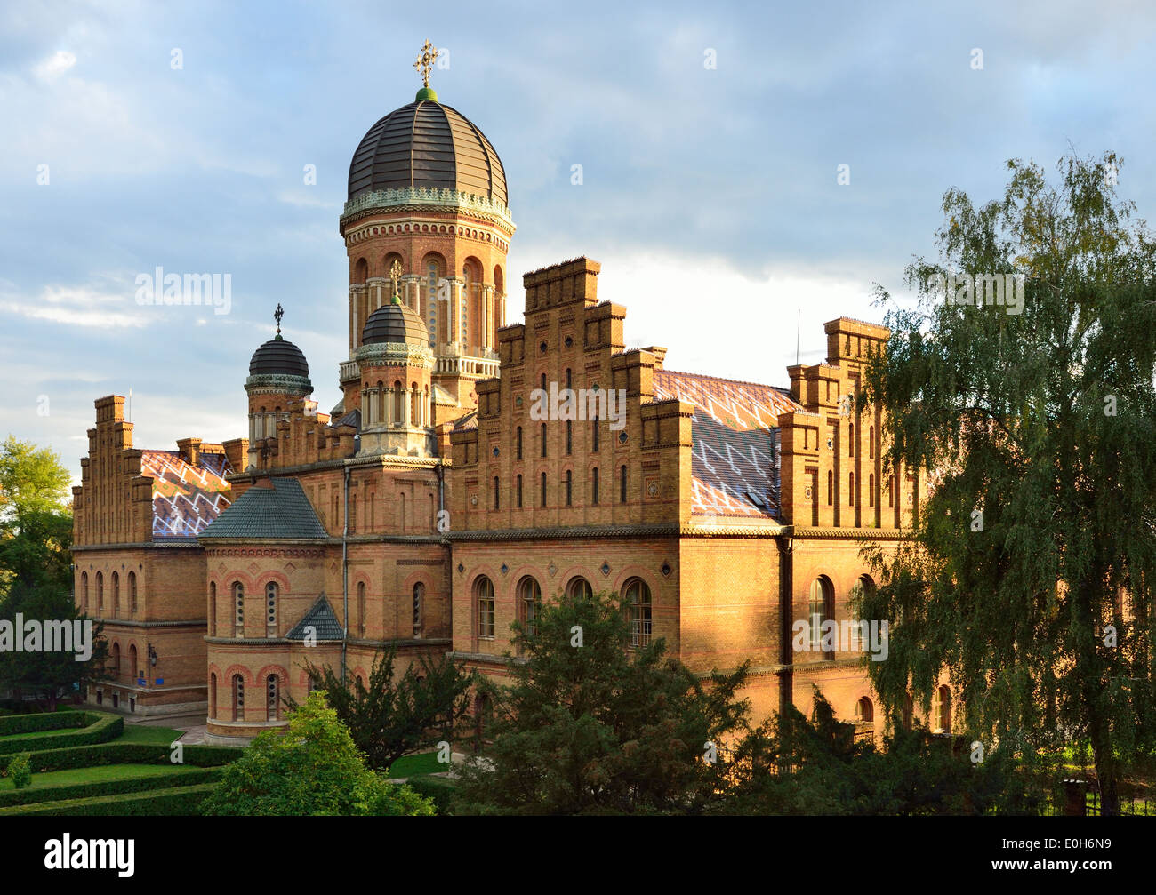 Chernivtsi National University Stock Photo - Alamy