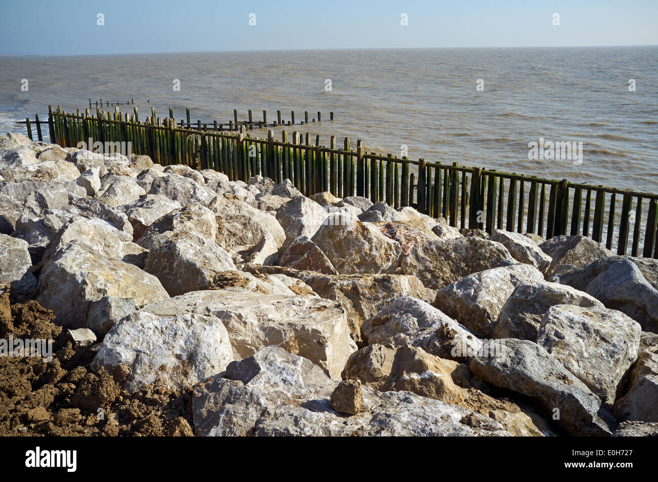 Rock Armour For Sea Defences Stock Photos & Rock Armour For Sea ...