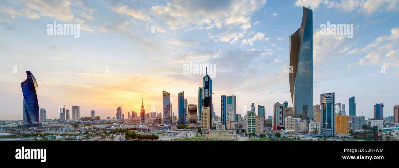 Kuwait city panoramic view hi-res stock photography and images - Alamy