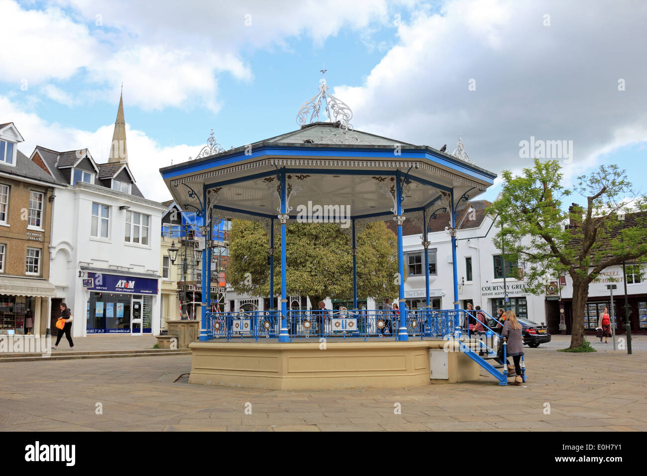 The Bandstand at Horsham, West Sussex, England, UK Stock Photo - Alamy