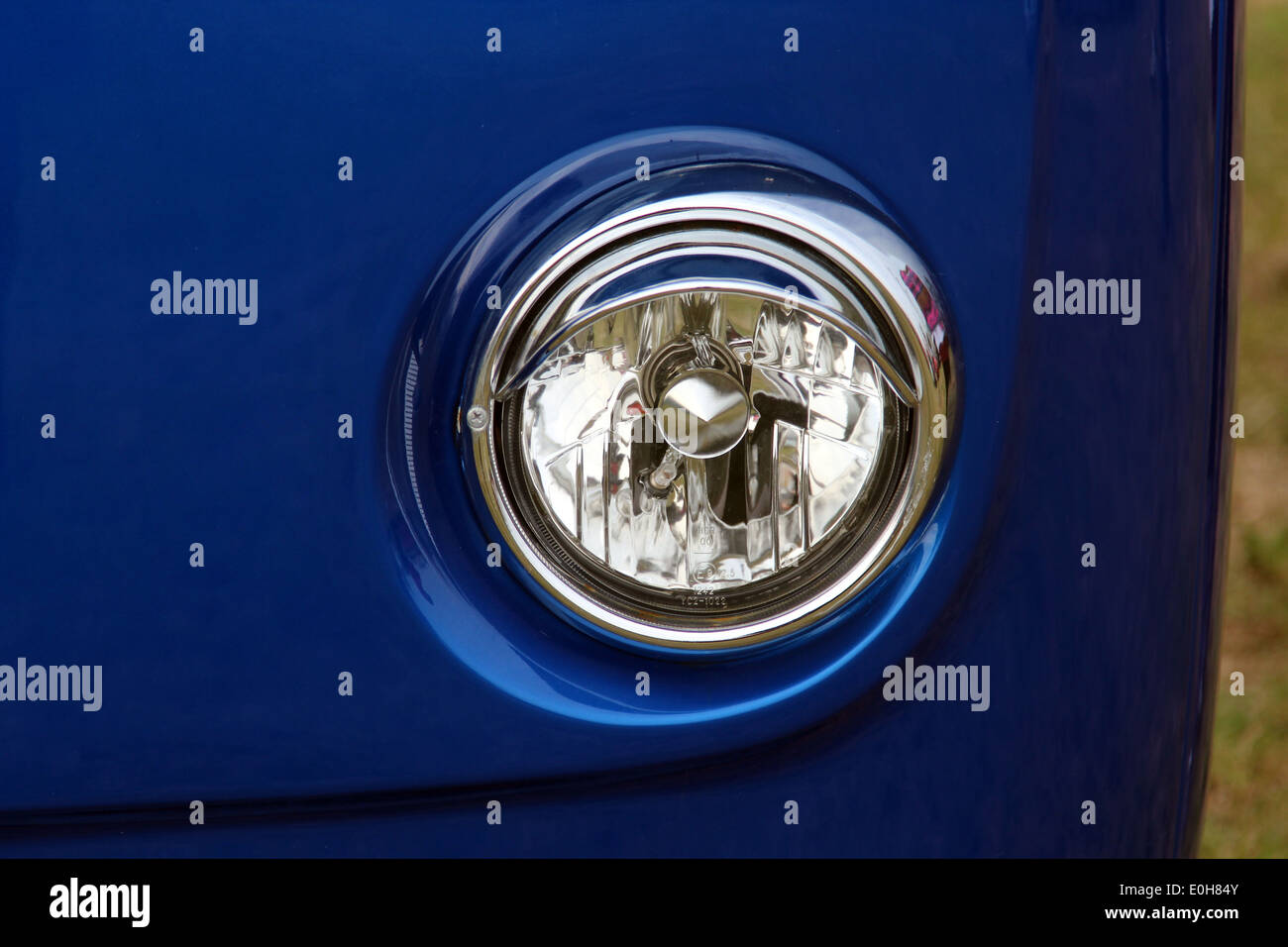 Headlight from a Volkswagon car Stock Photo - Alamy