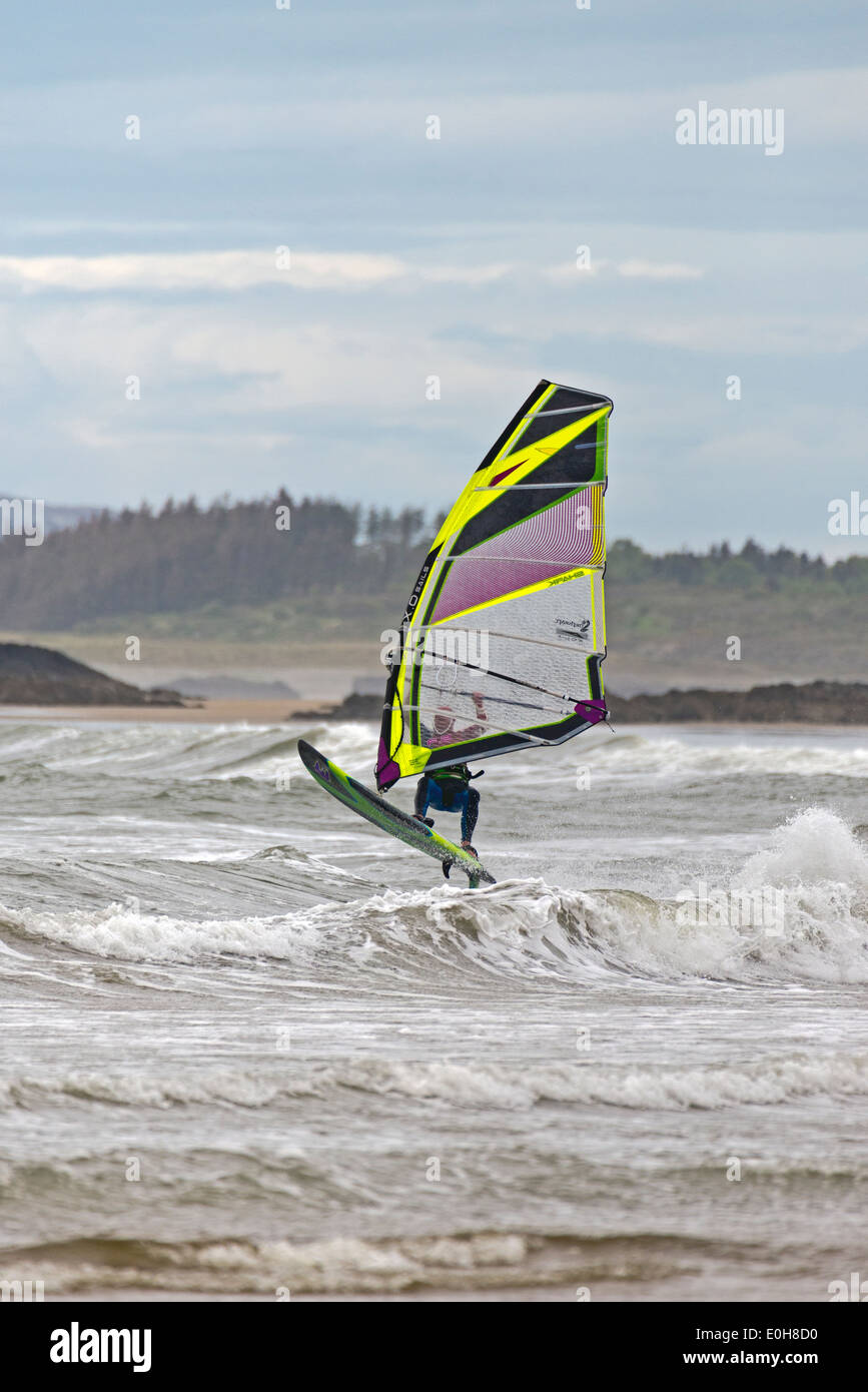 Surfing Rhosneigr Anglesey North Wales Uk Stock Photo - Alamy