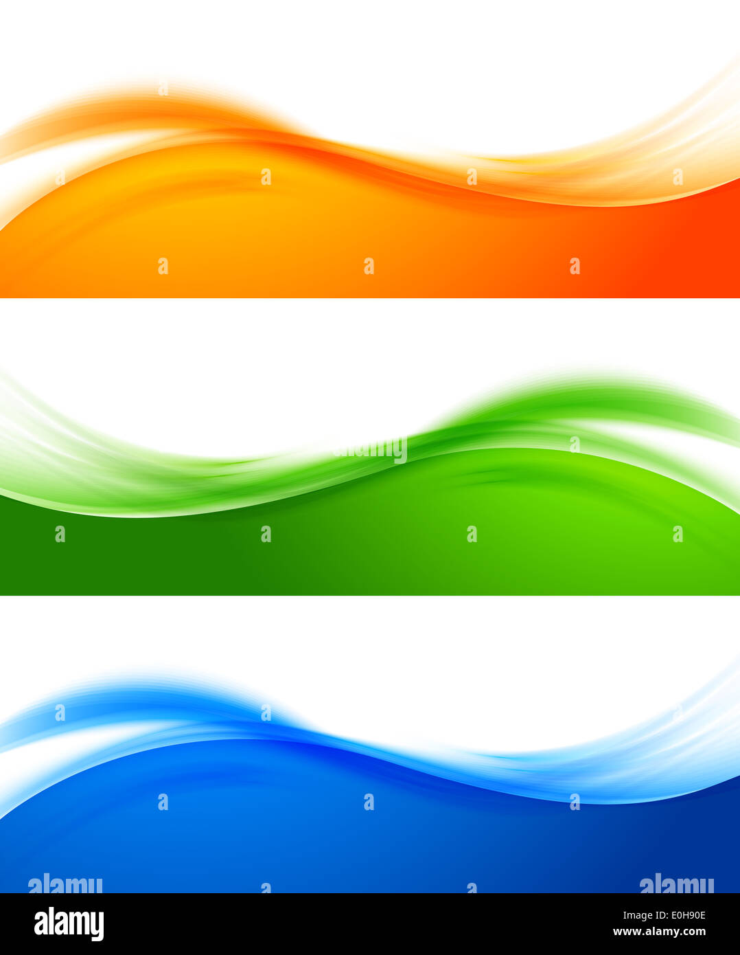 Set of colorful banners Stock Photo - Alamy